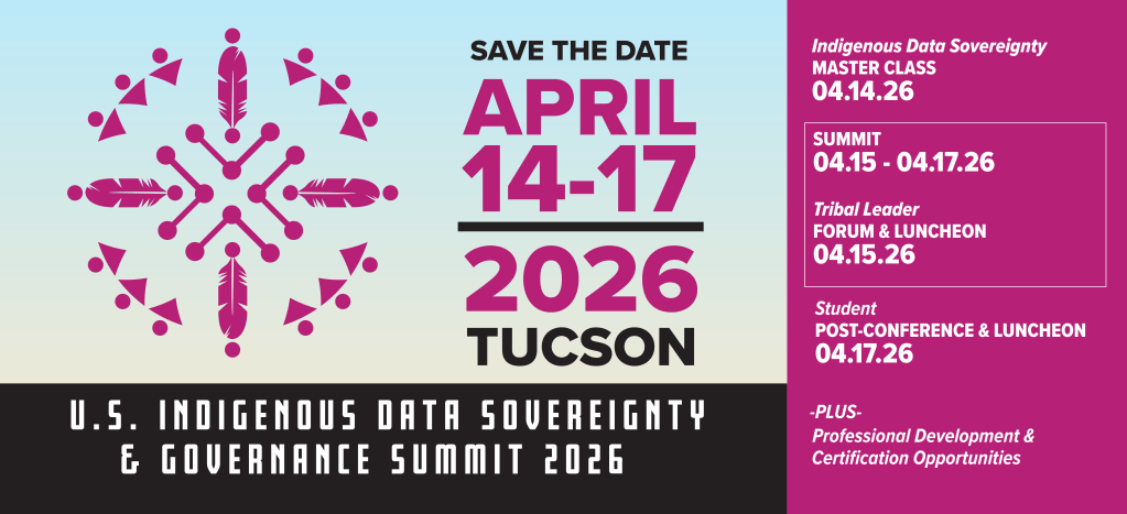 U.S. Indigenous Data Sovereignty & Governance Summit 2026 – U.S. Indigenous Data Sovereignty Network